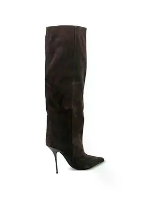 Jeffrey Campbell Suede Pointed-toe Knee-high Boots