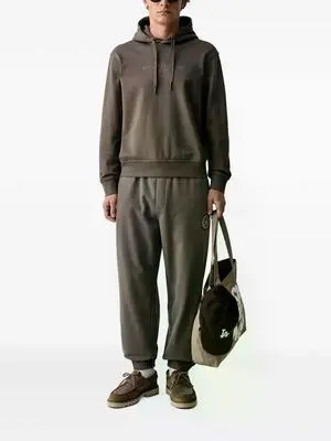 Armani Exchange Logo-print Drawstring Hoodie
