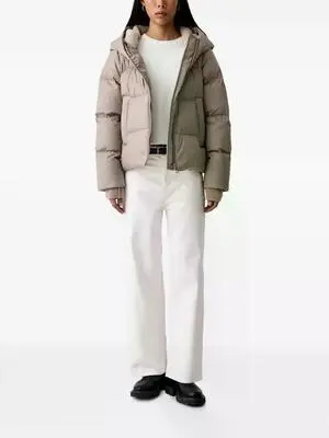 Marc O'polo Quilted Hooded Jacket - Neutrals