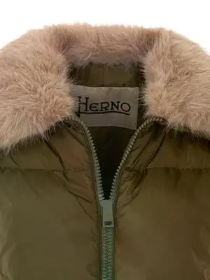 Herno Faux-fur Collar Padded Jacket