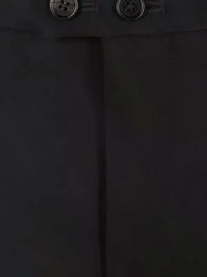 JIL SANDER Wide-leg Tailored Trousers - Black