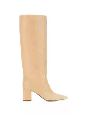 Paris Texas Pointed-toe Knee-high Boots - Neutrals