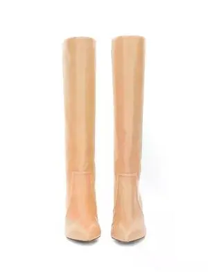 Paris Texas Pointed-toe Knee-high Boots