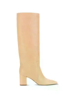 Paris Texas Pointed-toe Knee-high Boots