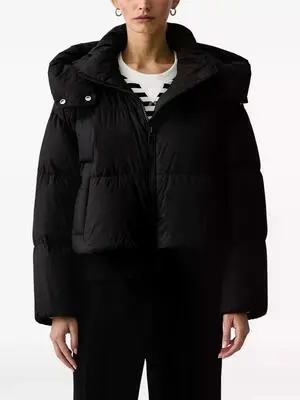 Marc O'polo Quilted Hooded Jacket - Black