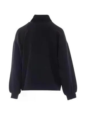 OWN Zip-up Embroidered Sweater