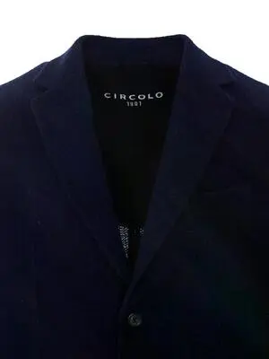 CIRCOLO 1901 Textured Single-breasted Jacket