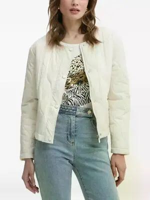 MORGAN Quilted Zip-up Jacket