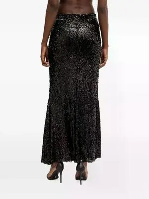 HAVEONE Sequin-embellished Maxi Skirt