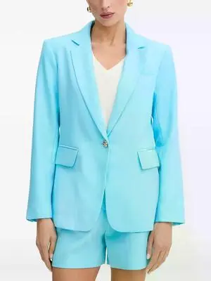 MORGAN Vacy Single-breasted Blazer - Blue