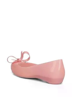 Melissa Bow-detail Ballet Flats