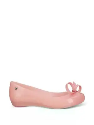 Melissa Bow-detail Ballet Flats