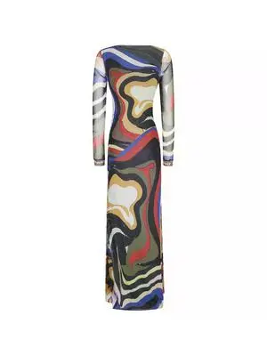 Ottolinger Psychedelic-print Maxi Dress