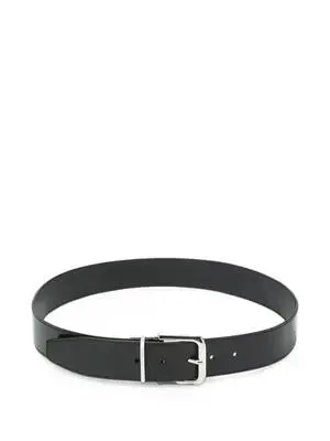 THE FRANKIE SHOP Smooth-finish Buckle Belt - Black
