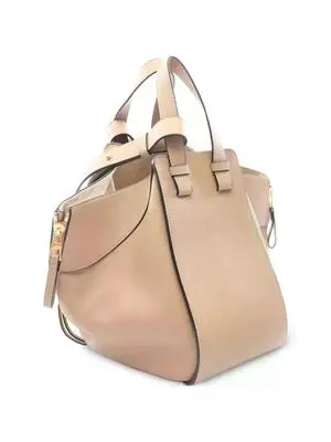 Loewe 2010s Hammock Leather Tote Bag - Neutrals