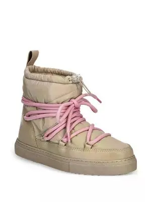 Inuikii Quilted Lace-up Ankle Boots