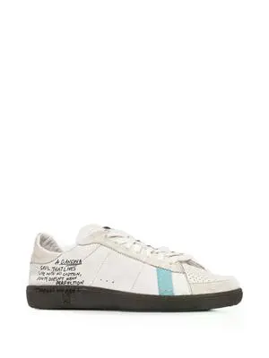 Patrizia Pepe Slogan-print Panelled Sneakers