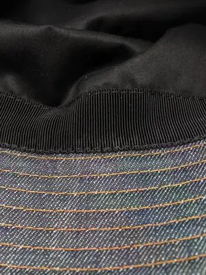 Prada 2010s Triangle-logo Denim Bucket Hat
