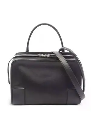Loewe 2020s Medium Amazona 180 Two-way Handbag Black