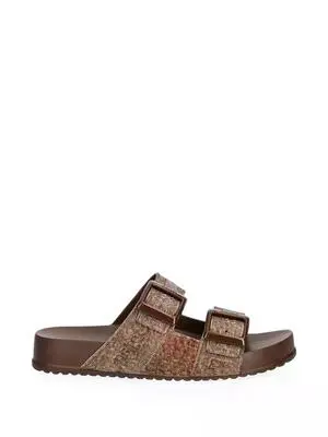Melissa Cozy M Buckle-fastening Slides