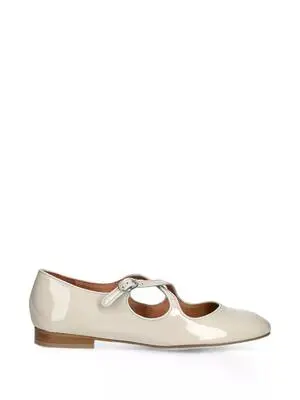 JONAK PARIS Ducky Crossover-strap Pumps - Neutrals