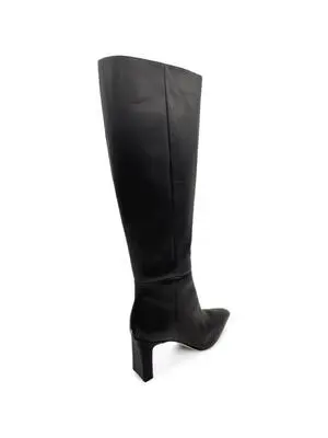 Sam Edelman Sylvia Leather Knee-high Boots - Black