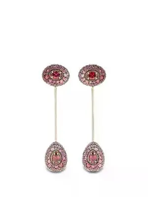 SWAROVSKI Sublima Crystal-embellished Drop Earrings - Gold