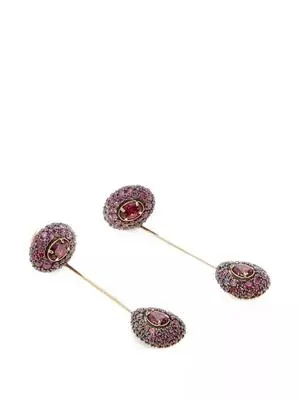 SWAROVSKI Sublima Drop Earrings - Gold