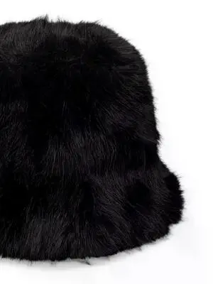 Armani Exchange Faux-fur Bucket Hat