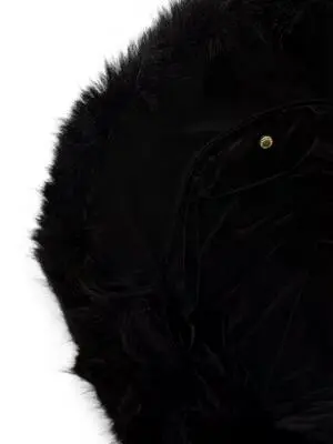 Armani Exchange Faux-fur Bucket Hat