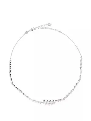 SWAROVSKI Mesmera Crystal-embellished Necklace - Silver
