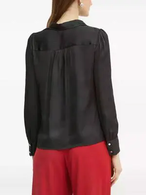 MORGAN Zip-up Long-sleeve Shirt