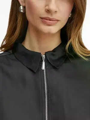 MORGAN Zip-up Long-sleeve Shirt