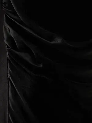 Bardot Draped Halterneck Top