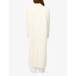 THE FRANKIE SHOP Gaia Double-breasted Wool-blend Coat