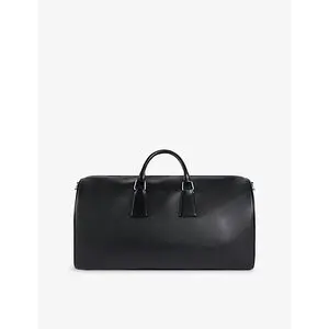 Sandro Brand-tab Leather Weekend Bag