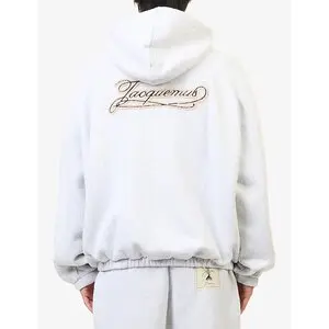 Jacquemus Brand-patch Relaxed-fit Cotton Hoody