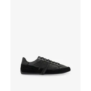 ALLSAINTS Liam Suede And Leather Trainers - Black