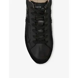 ALLSAINTS Liam Suede And Leather Trainers - Black