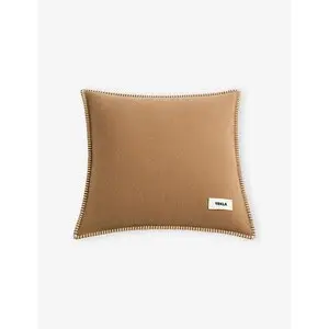 TEKLA Whipstitch Lambswool Square Cushion - Oak