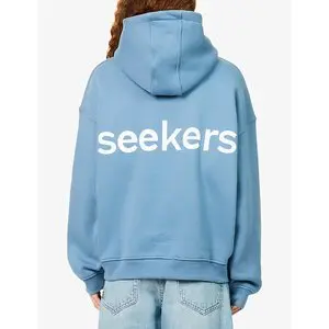 SISTERS & SEEKERS Seekers Logo Cotton-blend Hoody