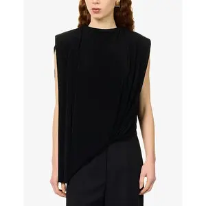 Camilla And Marc Ravine Draped Woven Top