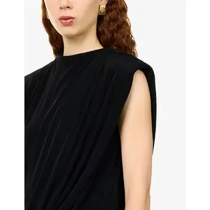 Camilla And Marc Ravine Draped Woven Top