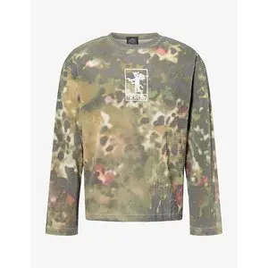 HERESY Rogue Brand- Waffle-knit Top - Print