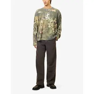 HERESY Rogue Brand- Waffle-knit Top - Print