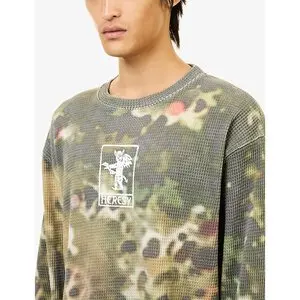 HERESY Rogue Brand- Waffle-knit Top - Print