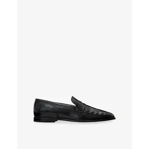 ALLSAINTS Jules Leather Loafers - Black
