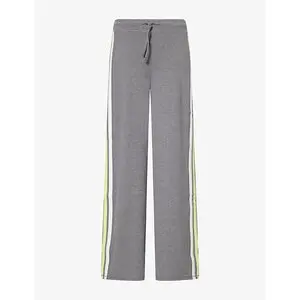 SISTERS & SEEKERS Seekola Straight-leg Cotton-stretch Trousers - Charcoal