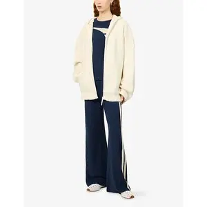 SISTERS & SEEKERS Freckle Zip-up Knit Woven Hoody