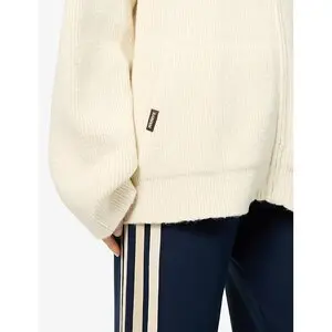 SISTERS & SEEKERS Freckle Zip-up Knit Woven Hoody